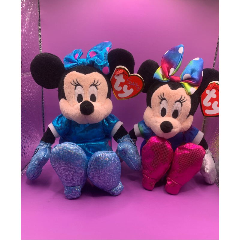 Pelúcia Minnie Mouse - Ty Beanies Original | Shopee Brasil