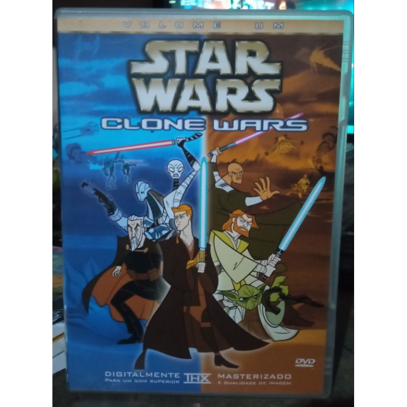 DVD Star Wars - Clone Wars dublado | Shopee Brasil
