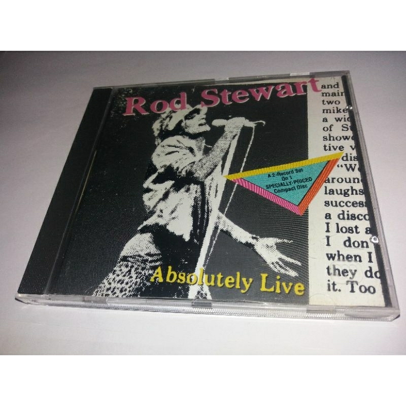 Cd - Rod Stewart - Absolutely Live 1982 - Importado | Shopee Brasil