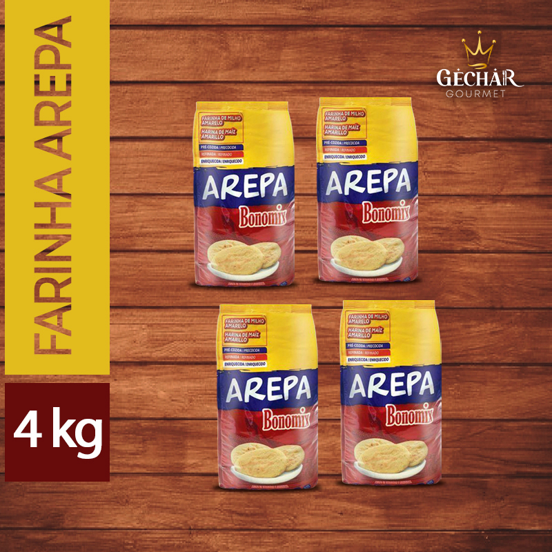 Harina Arepa 4KG - Farinha de Milho Arepa | Shopee Brasil