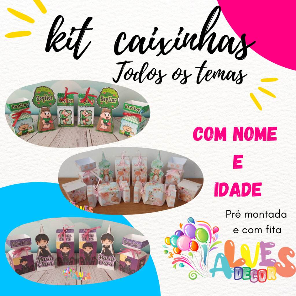 kit caixinha personalizada | Shopee Brasil