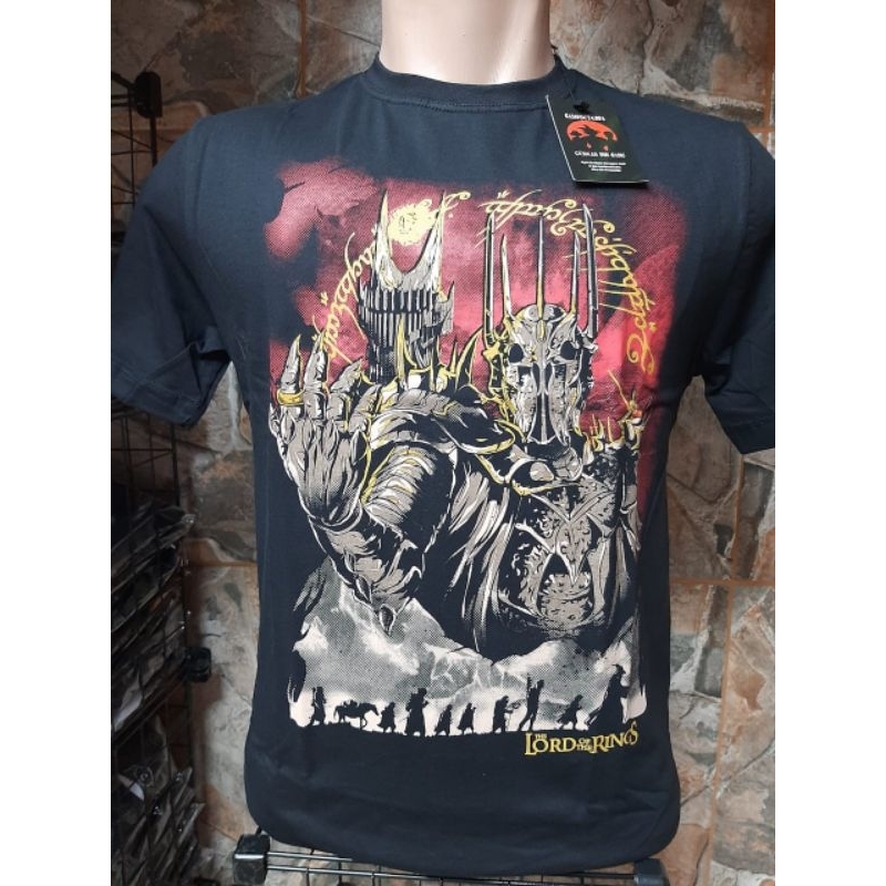 Camiseta Senhor dos Anéis Sauron | Shopee Brasil