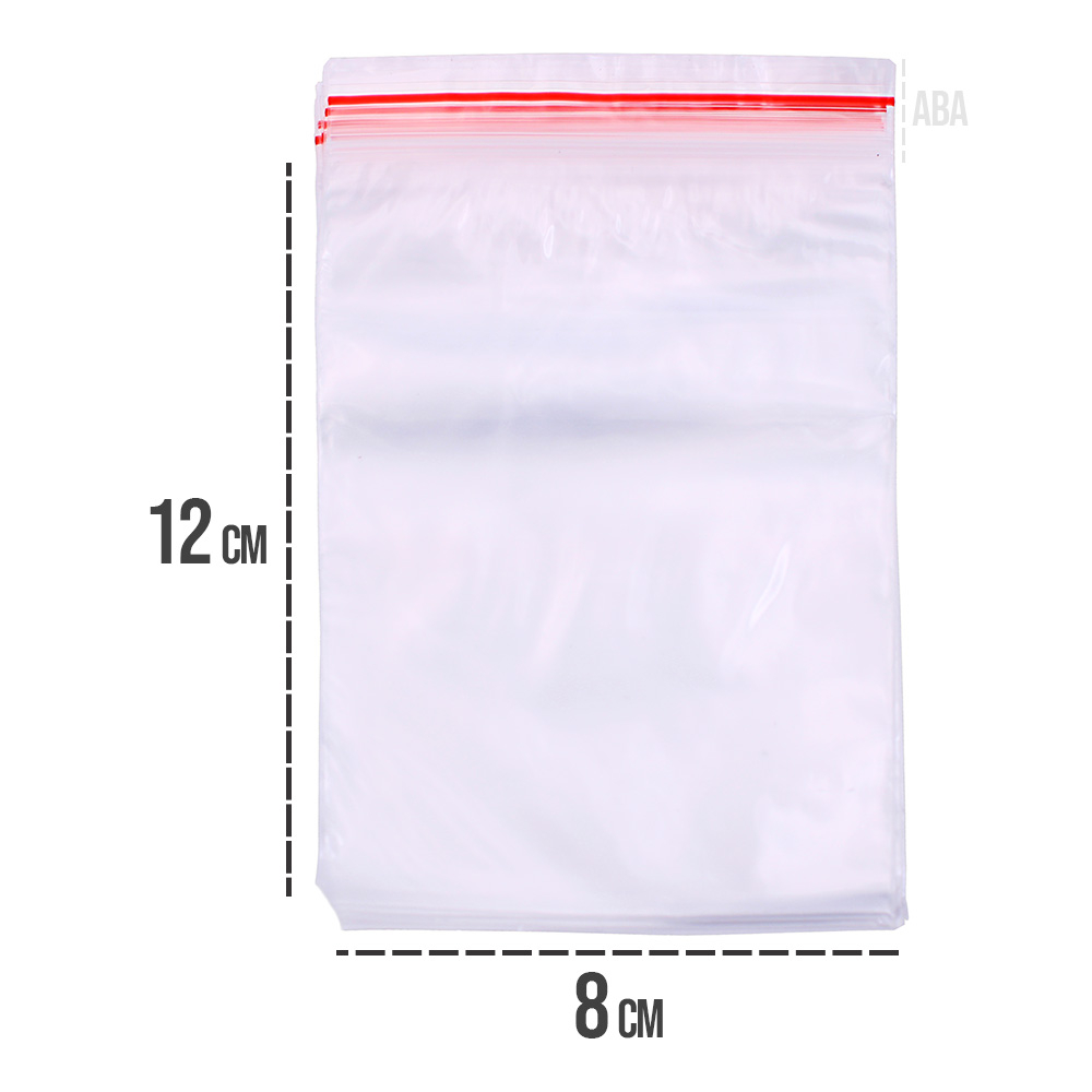 Saco Zip Lock 8x12 cm Pct 1000 un - N4 | Shopee Brasil