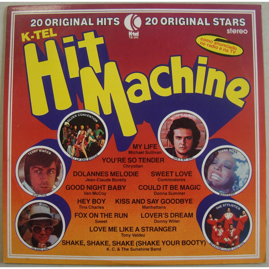 Lp Hit Machine 1976, Disco Vinil Coletânea Internacional | Shopee Brasil