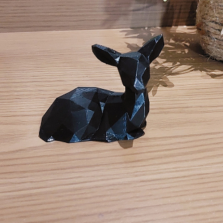 Mini Cervo Decorativo Low Poly | Shopee Brasil