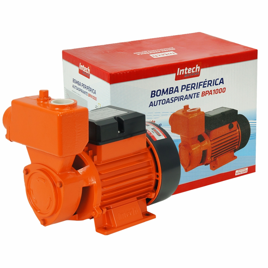 Bomba Intech Periférica Auto Aspirante Bivolt Bpa1000 1 Hp | Shopee Brasil