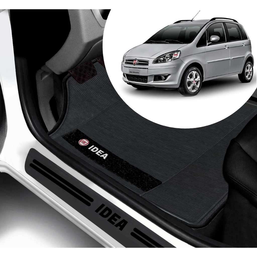 Kit Tapete E Soleira De Porta Fiat Idea | Shopee Brasil