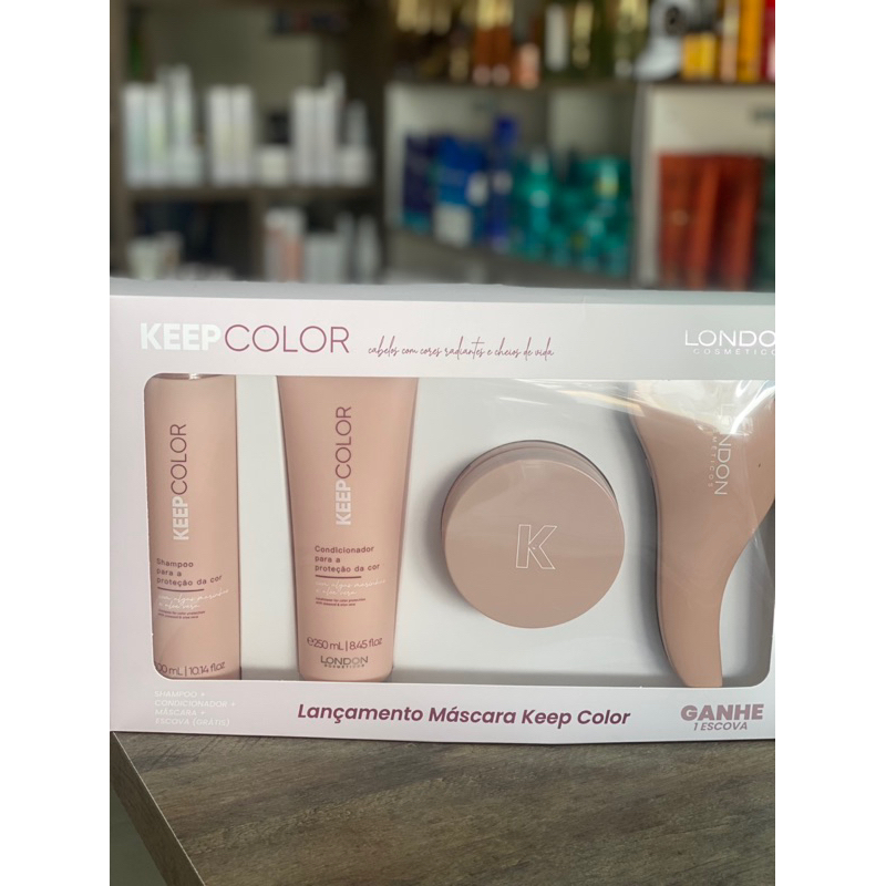Kit Keep Color London (4 produtos) | Shopee Brasil