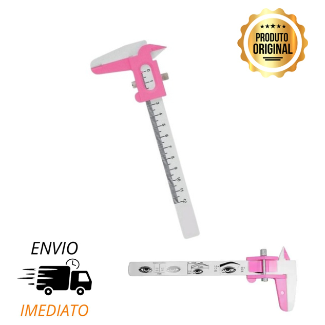 Paquimetro Profissional Trava Sobrancelha Master Envio Imediato