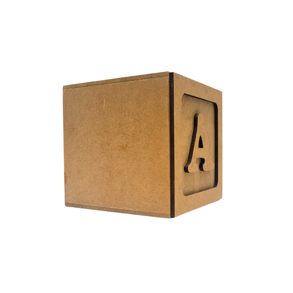 Cubo decorativo mdf 8x8 - kit com 5 unidades | Shopee Brasil