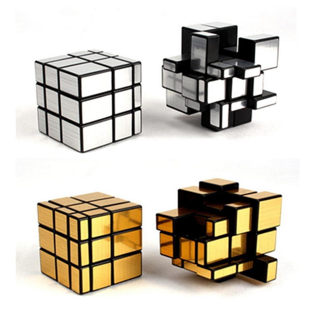 Cubo Magico Mirror Cube Blocks Infinito Espelhado Metálico 3X3 4X4 5X5 ...