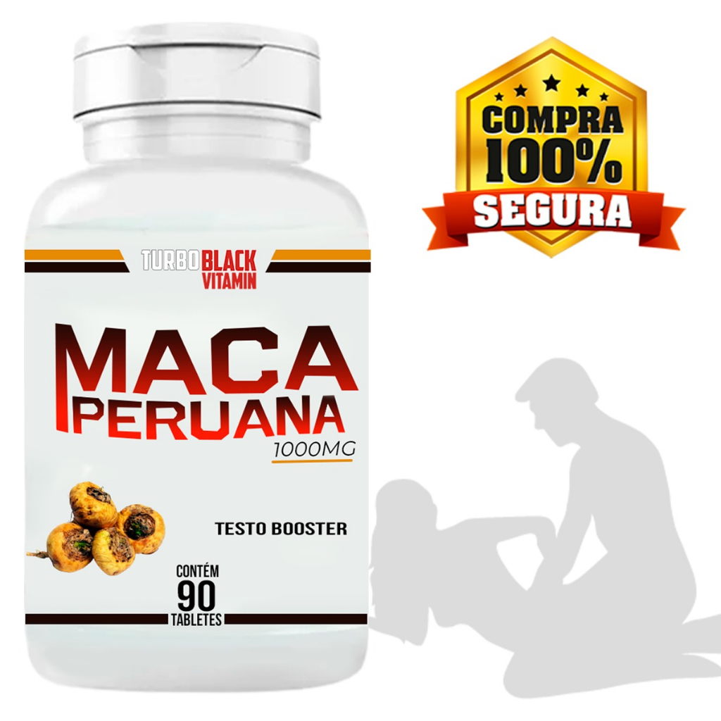 Maca Peruana Premium Original 1000 mg 90 comprimidos | Shopee Brasil