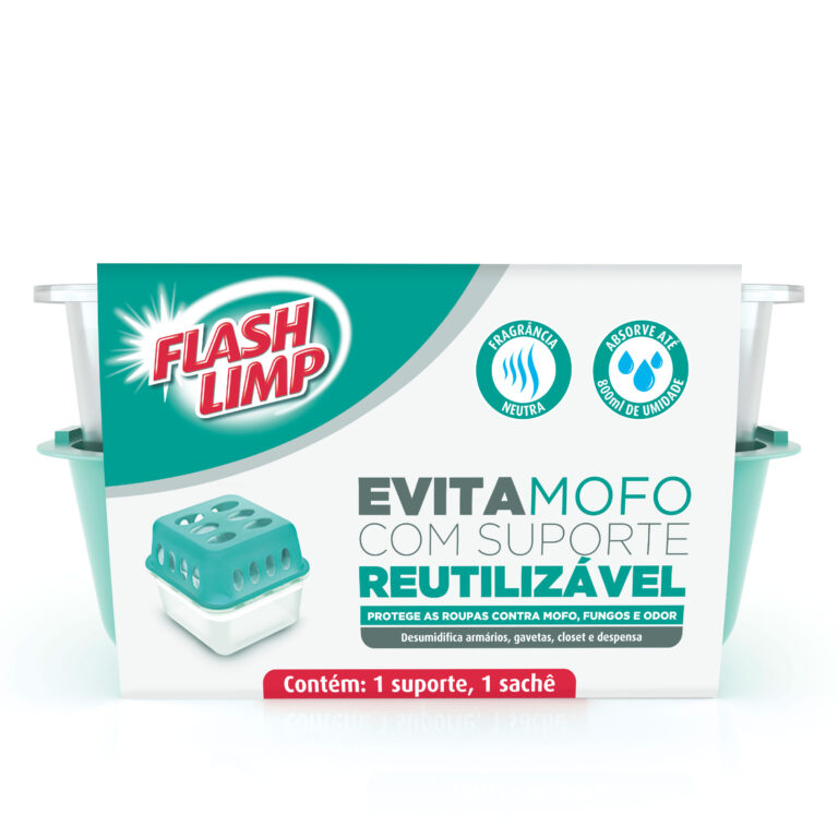 Anti Mofo Fungos Guarda Roupa Gaveta Armário Flash Limp | Shopee Brasil
