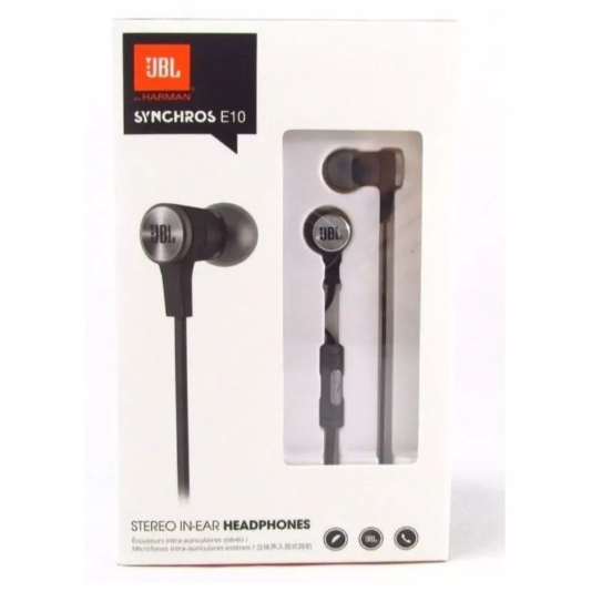 Fone De Ouvido Jbl E10 Stereo In-ear Entrada P2 Microfone | Shopee Brasil