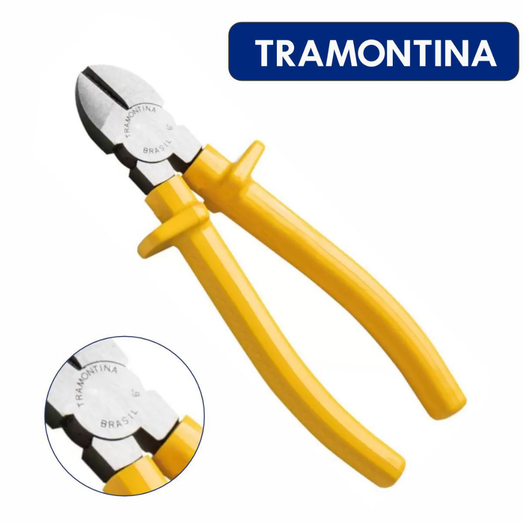 Alicate Corte Diagonal 6 Polegadas Isolado 1000 V | Shopee Brasil