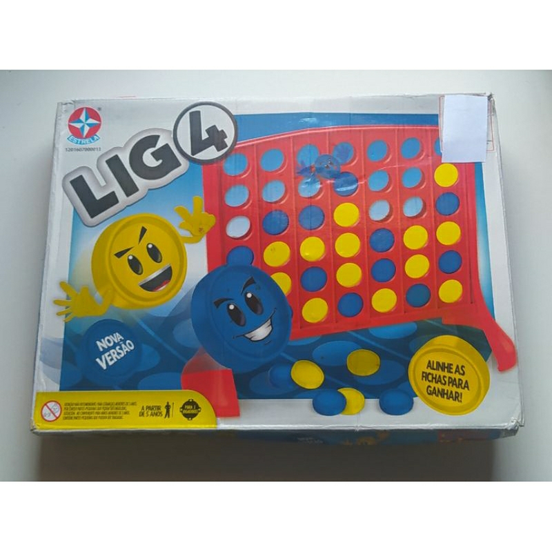 Jogo Lig 4 da Estrela | Shopee Brasil