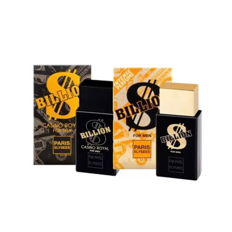 Perfume Billion - Paris Elysees | Shopee Brasil