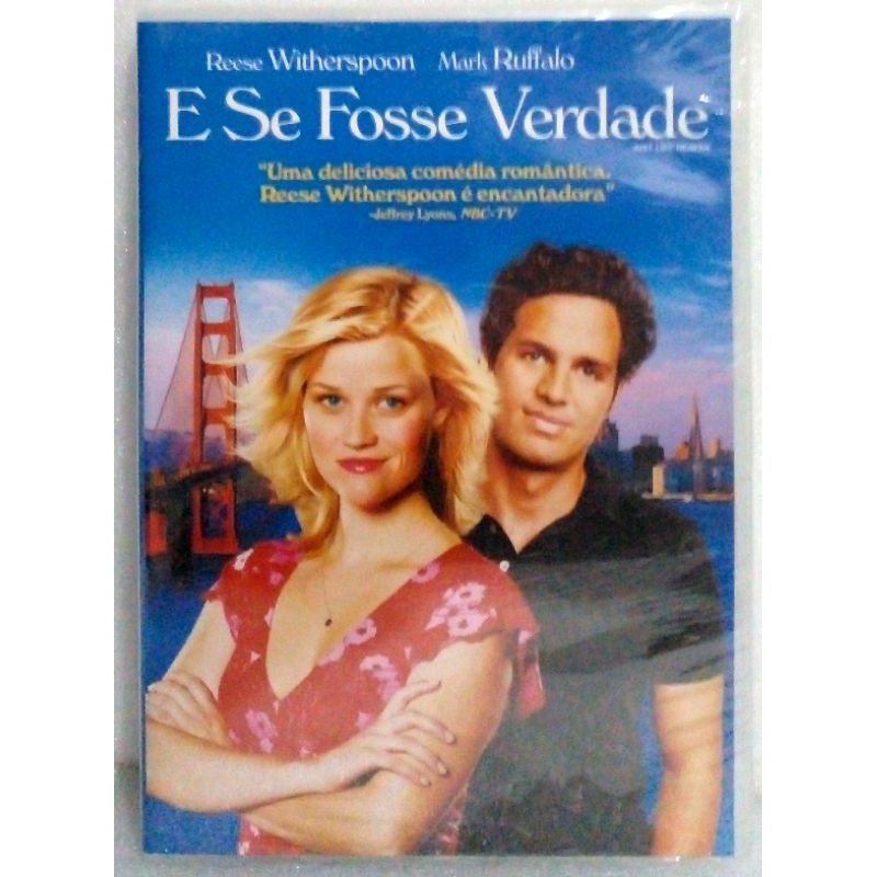 Filme E Se Fosse Verdade DVD Original Lacrado Mark Ruffalo Reese ...