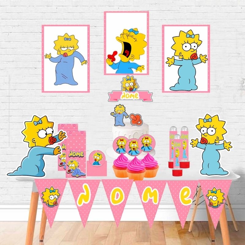 KIT FESTA MAG SIMPSON | Shopee Brasil
