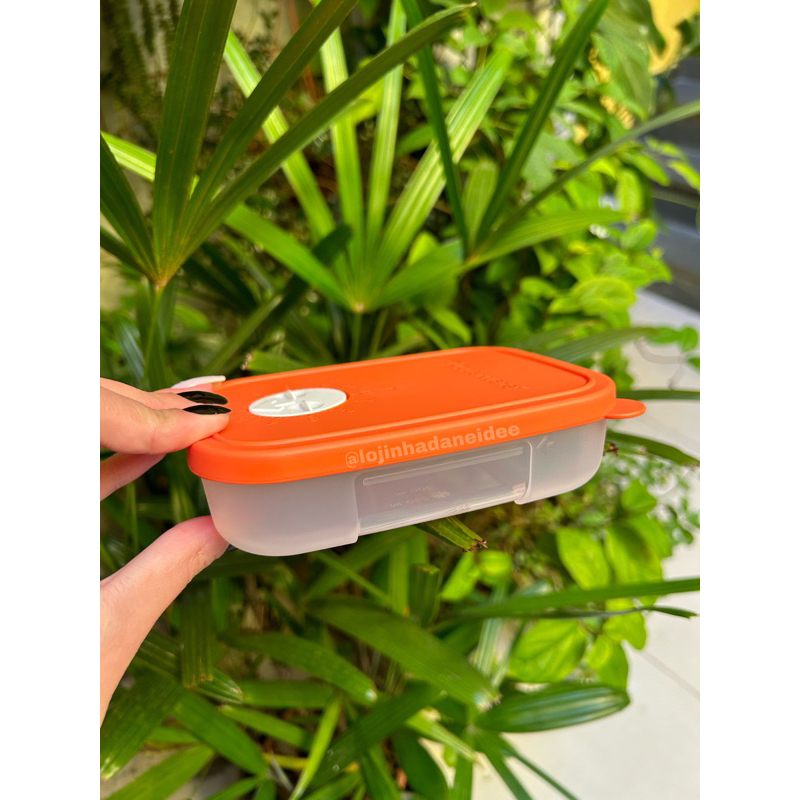 Tupperware Freezertime 300 ml Laranja Translúcido- Linha Freezer ...