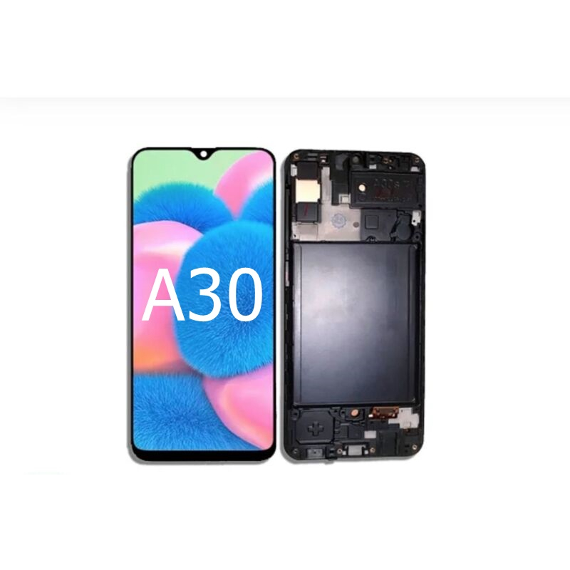 Tela Frontal Display Lcd Touch A30 A30S A50 A50S C/Aro | Shopee Brasil