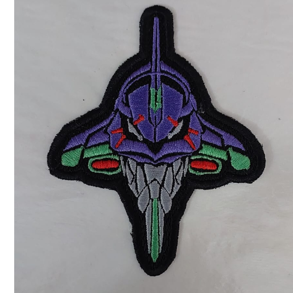Eva 01 neon genesis evangelion shinji patch bordado 8 cm | Shopee Brasil