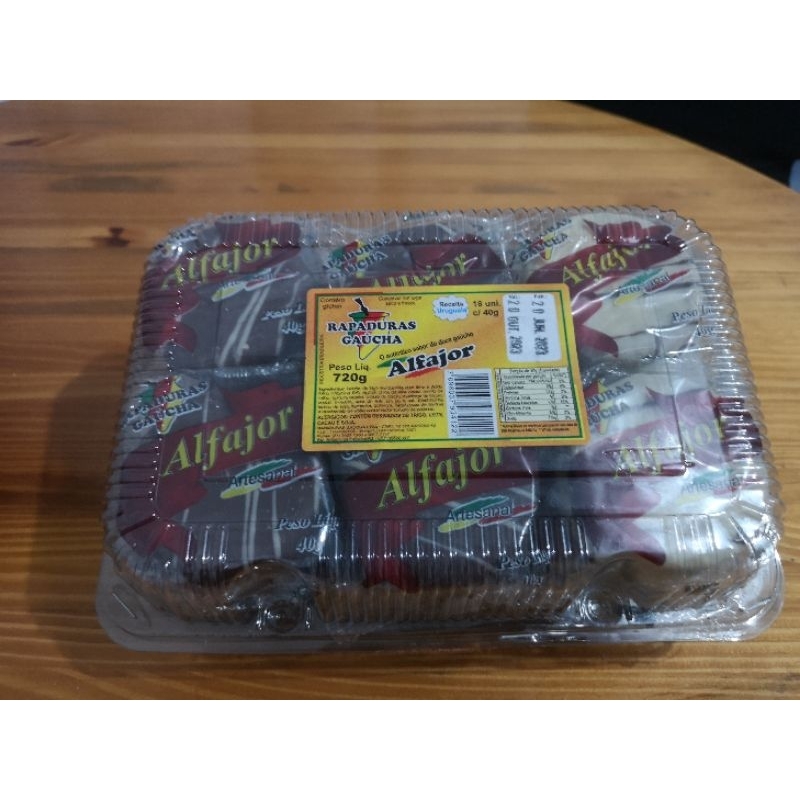 Alfajor Artesanal Caixa com 18 Unidades - Autêntico Doce Gaúcho ...