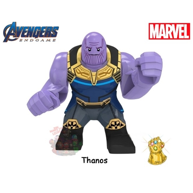 Thanos Big Figure minifigure Vingadores Ultimato End Game Manopla do ...
