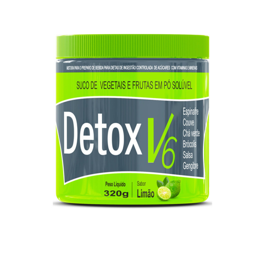 Suco Verde Detox Desintoxicante Natural - Fórmula Avançada Queima ...