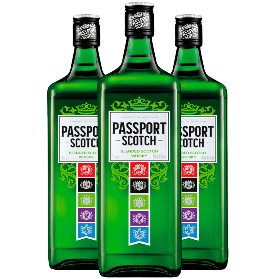 Passport Whisky Blended Scotch Reino Unido 1 Litro Passport é um whisky ...
