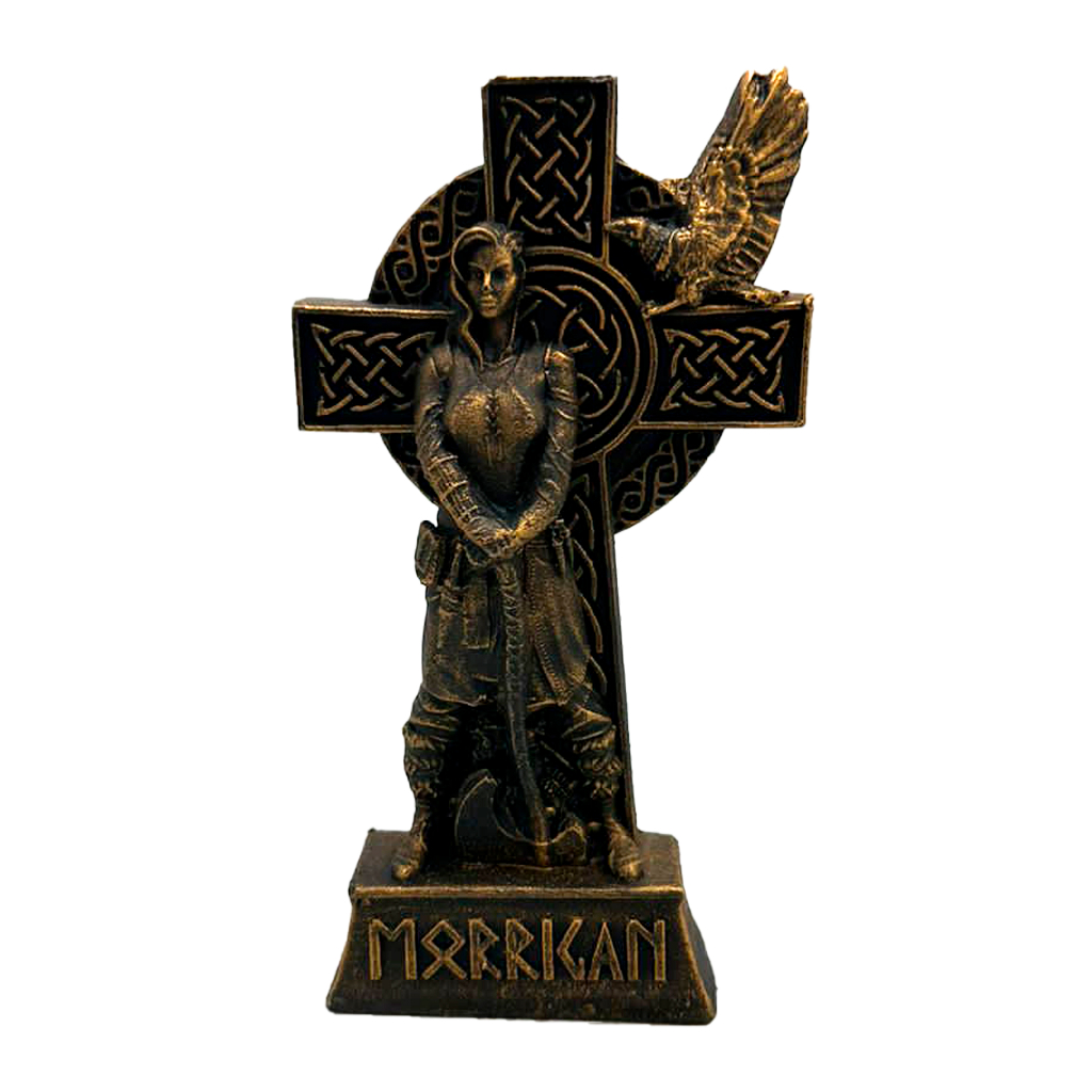 Estatua Deusa Morrigan Morrigu Celta Wiccaa 15,5cm DR | Shopee Brasil