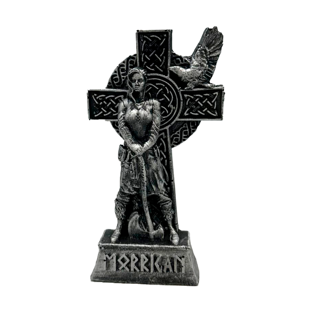 Estatua Deusa Morrigan Morrigu Celta Wiccaa 15,5cm Pt | Shopee Brasil