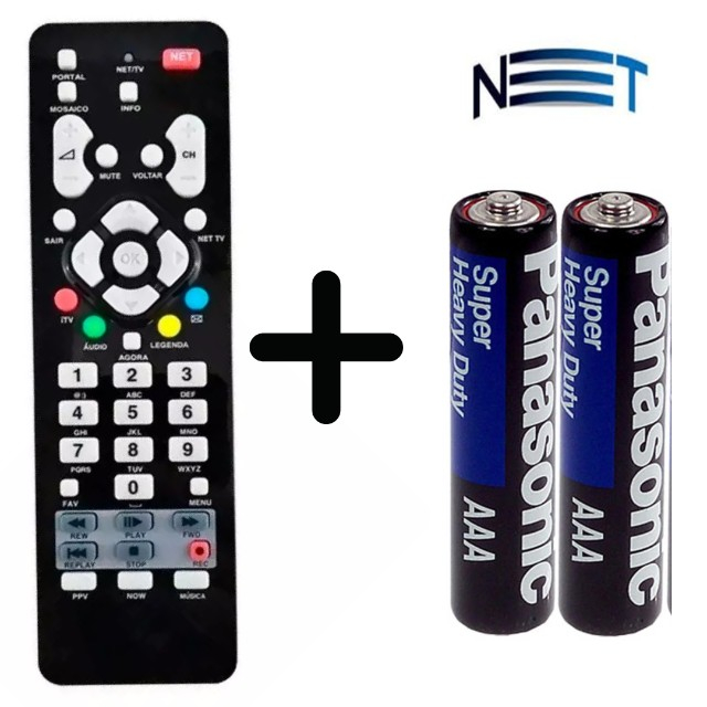 Controle Remoto Universal Aparelho da Net Digital Hd Compatível Com ...