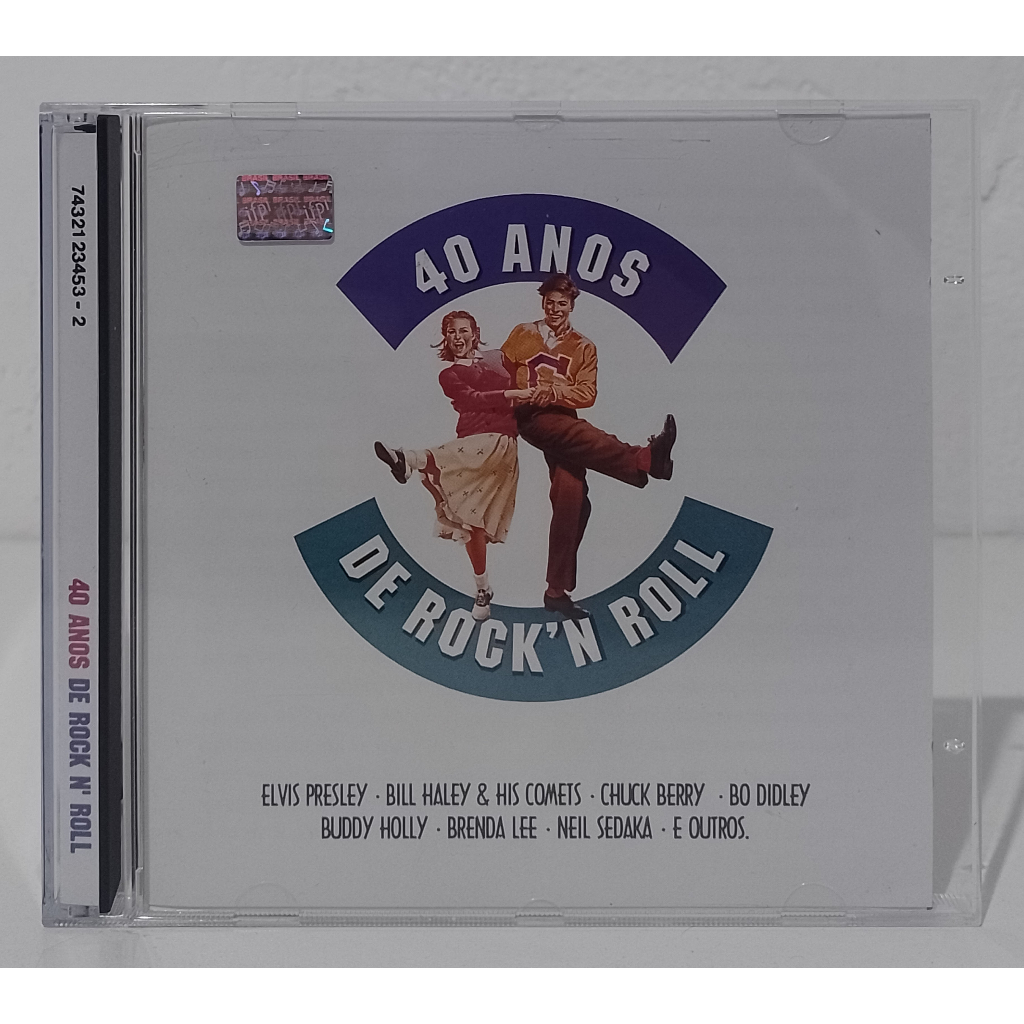 CD - 40 Anos de Rock'n Roll | Shopee Brasil