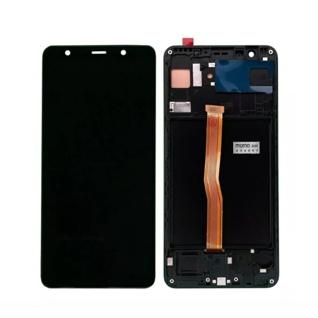 Tela Touch Display Lcd A7 2018 A750 Oled C/Aro | Shopee Brasil