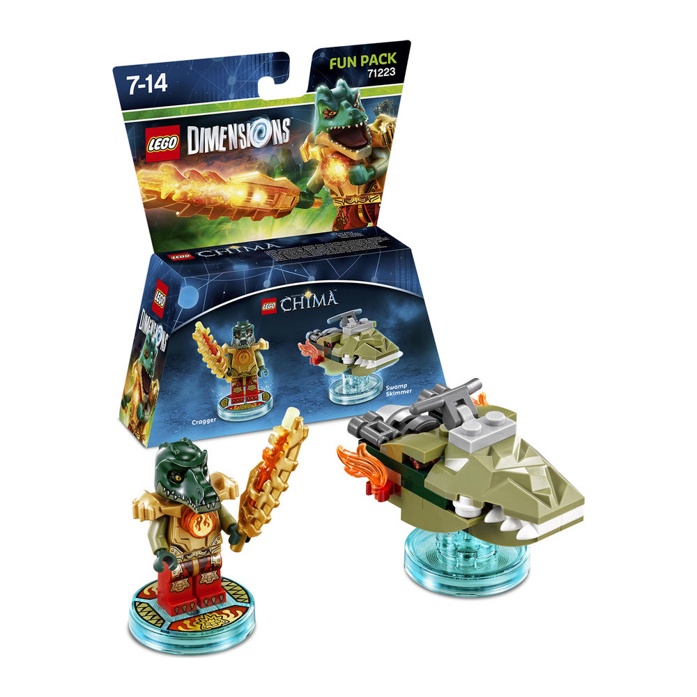 Lego Dimensions Chima Cragger Fun Pack | Shopee Brasil