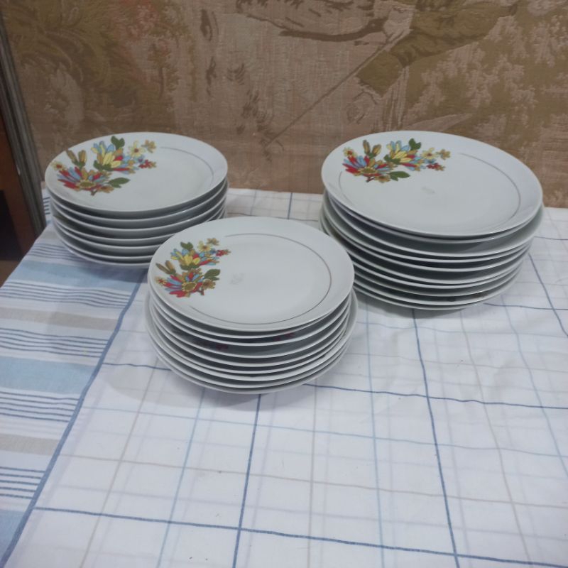 Conjunto de pratos porcelana statita brasileiros 26pecas. | Shopee Brasil