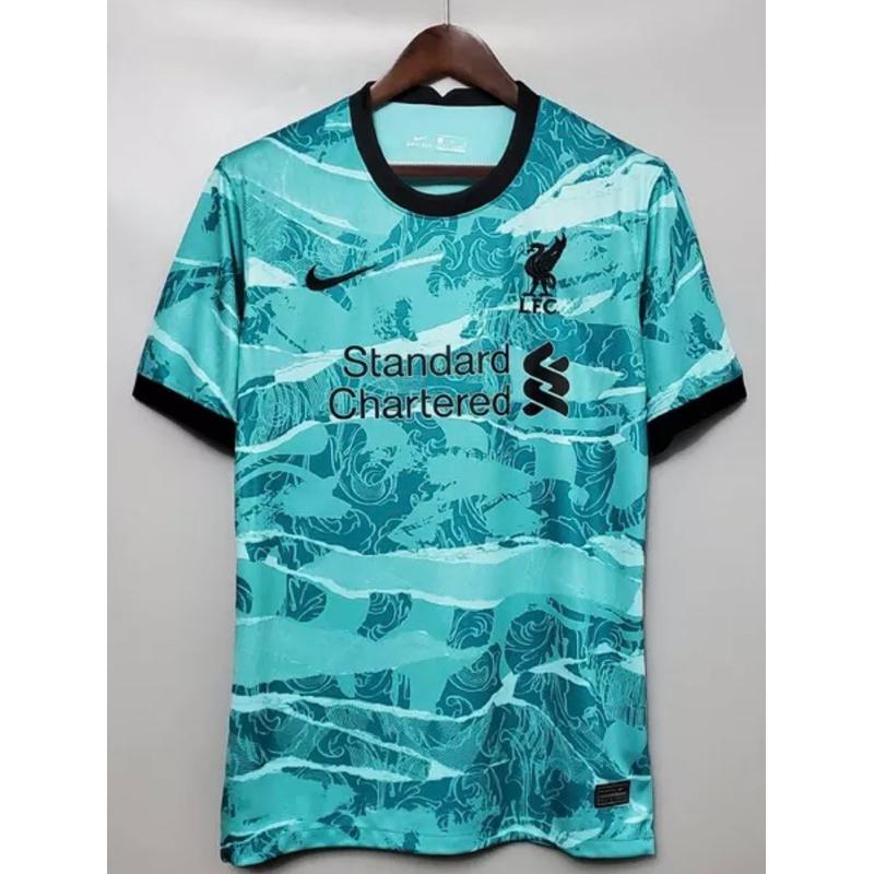 Camisa do Time do Liverpool Azul Claro Modelo Novo Apronta Entrega ...