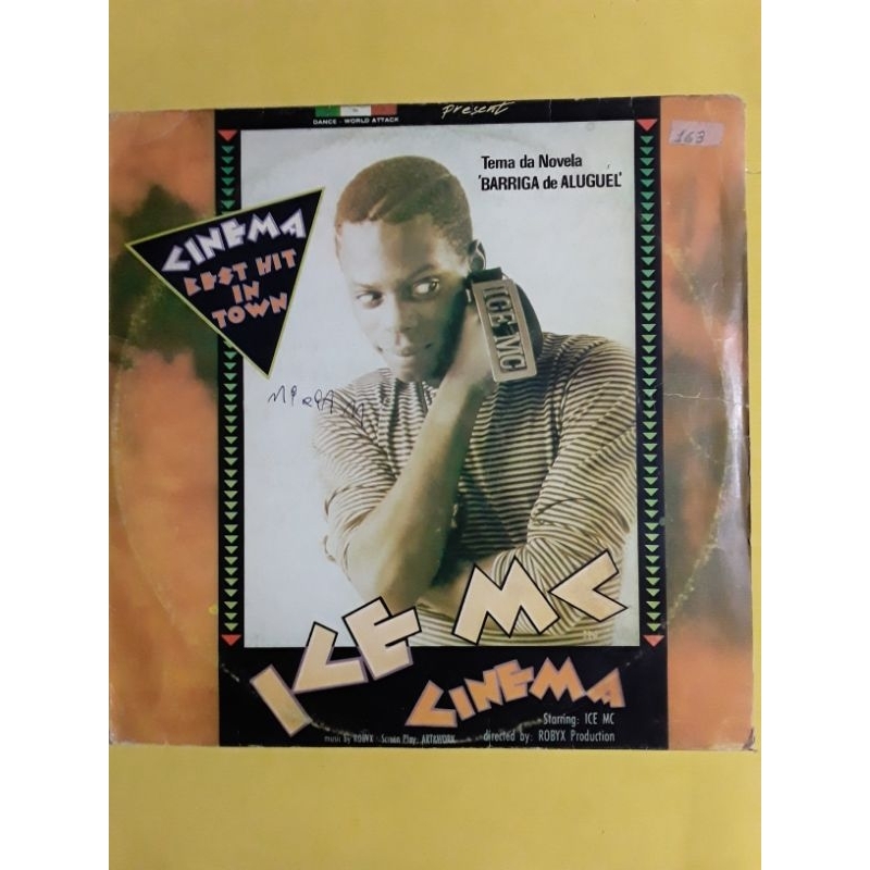LP DISCO VINIL ICE MC CINEMA - DETALHES VER DESCRIÇÃO | Shopee Brasil