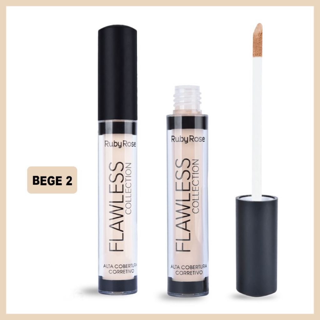 Corretivo Líquido Flawless Collection Ruby Rose | Shopee Brasil
