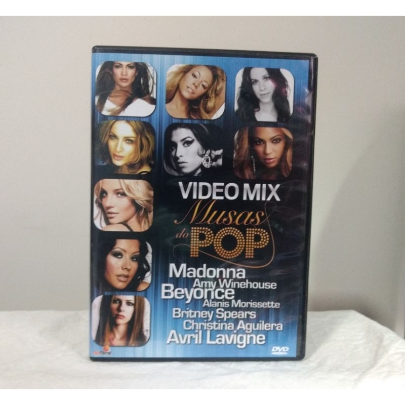 dvd video mix musas do pop Britney Spears Mariah Carey | Shopee Brasil