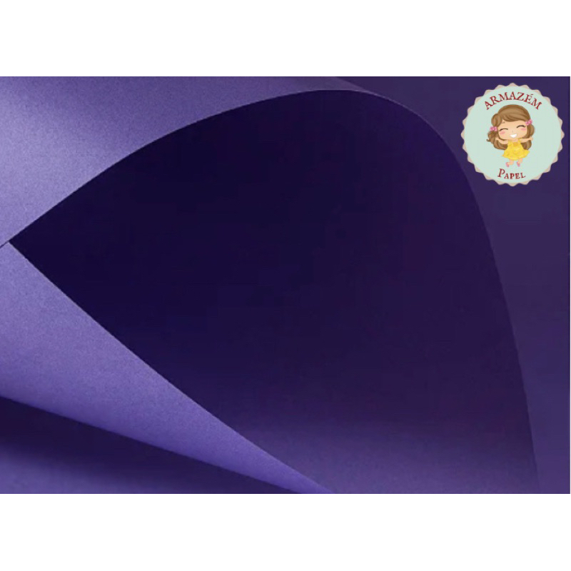 Papel Color Plus 180g A4 - Roxo (Amsterdan) - 25 Folhas | Shopee Brasil