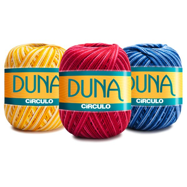 Fio Duna Cores Mescladas 100g | Shopee Brasil