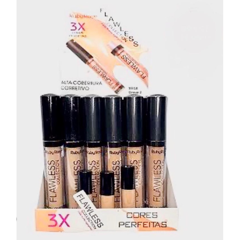 Corretivo Ruby Rose Flawless Collection HB-8080 | Shopee Brasil