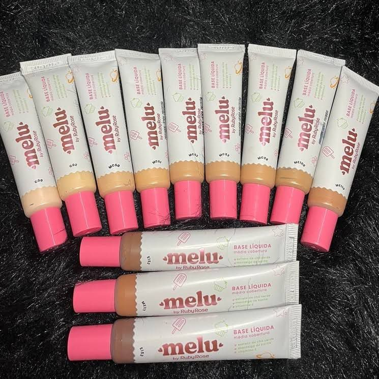 Base Líquida 25G Melu Ruby Rose | Shopee Brasil