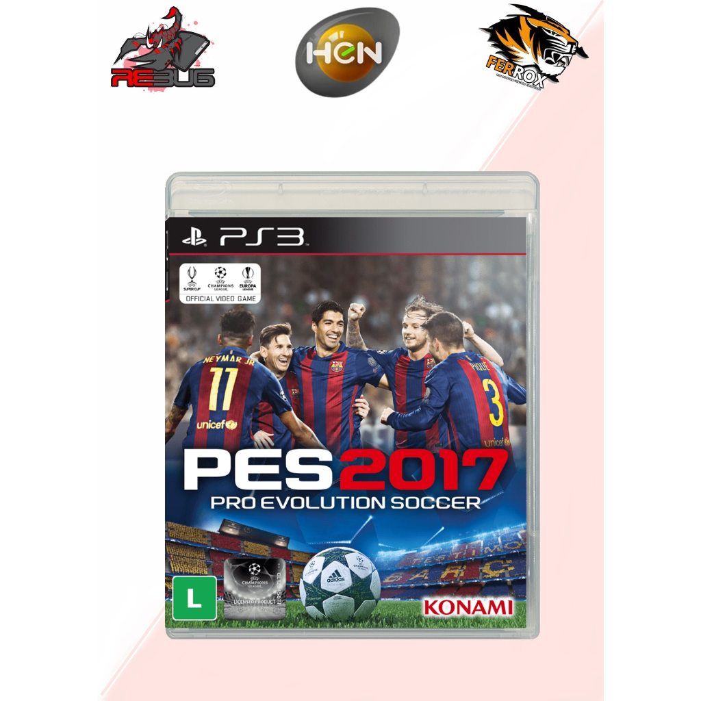 Pro evolution soccer 2017 PS3 requer hen | Shopee Brasil