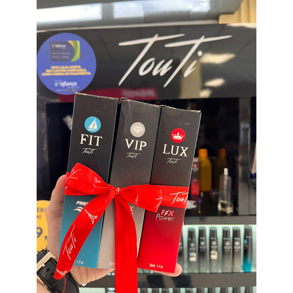 Perfume Touti Vip Feminino Masculino Importados (voce escolhe a fragrancia) Eau Parfum ...
