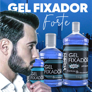Kit Super Gel Fixador FORTE 250g com 6 Un (Mega Fixação) Sem Álcool ...