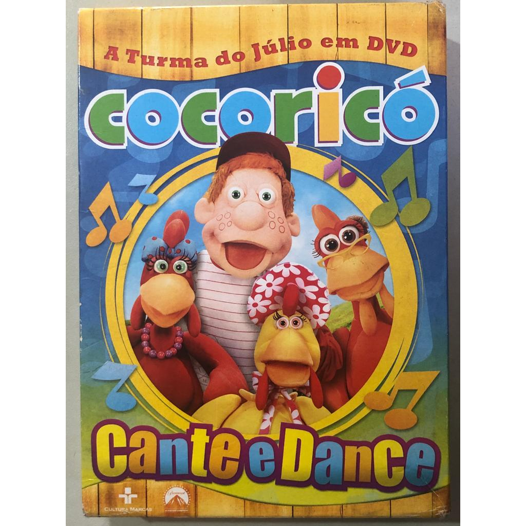 BOX COM 2 DVDS - COCORICO - CANTE E DANCE | Shopee Brasil