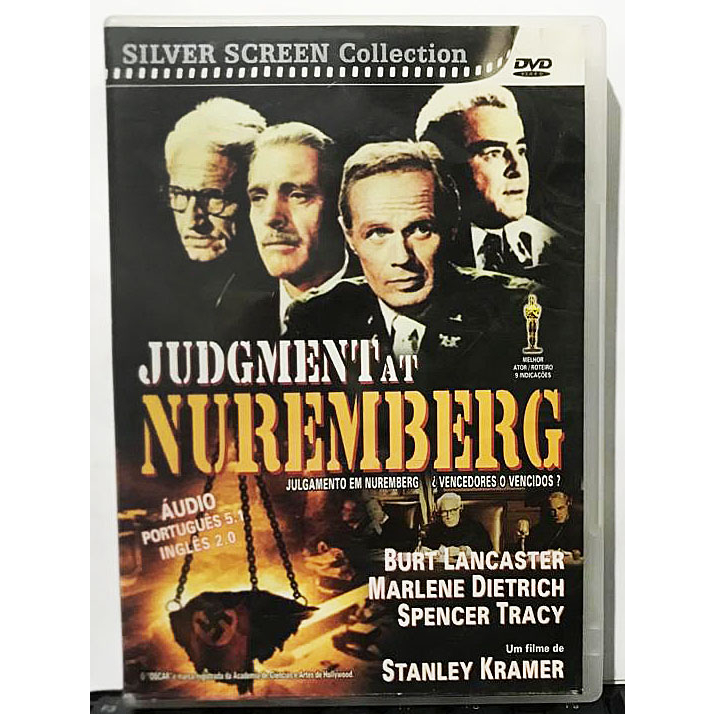 DVD Julgamento de Nuremberg - DVD Duplo. | Shopee Brasil